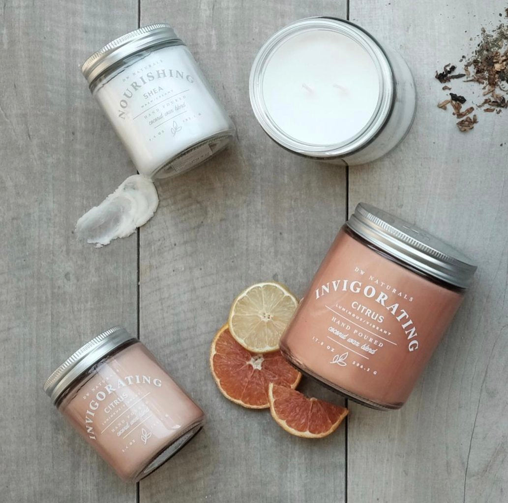D W Naturals Candles
