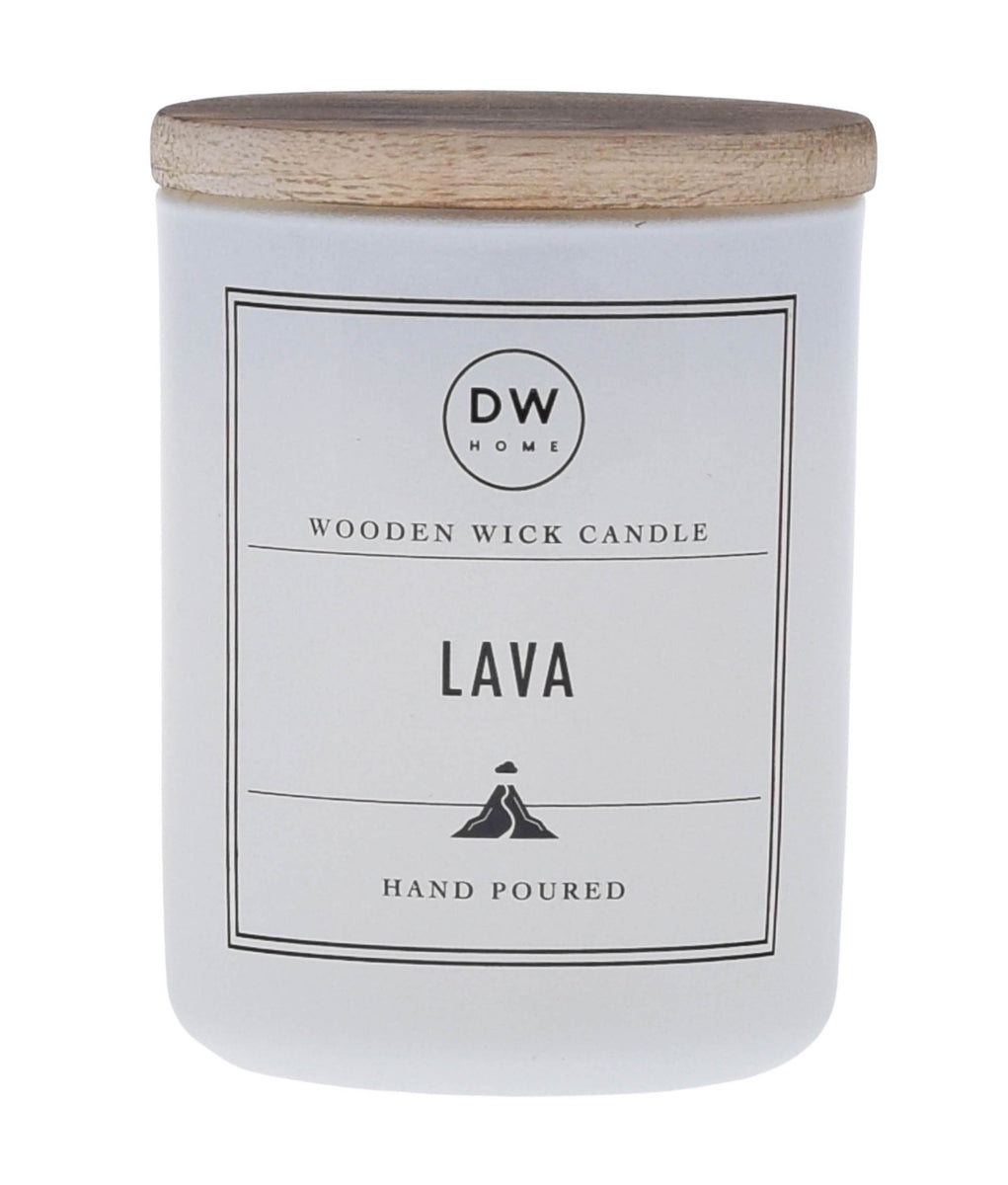 Lava | Wooden Wick Candle - Mini – DW Home Candles