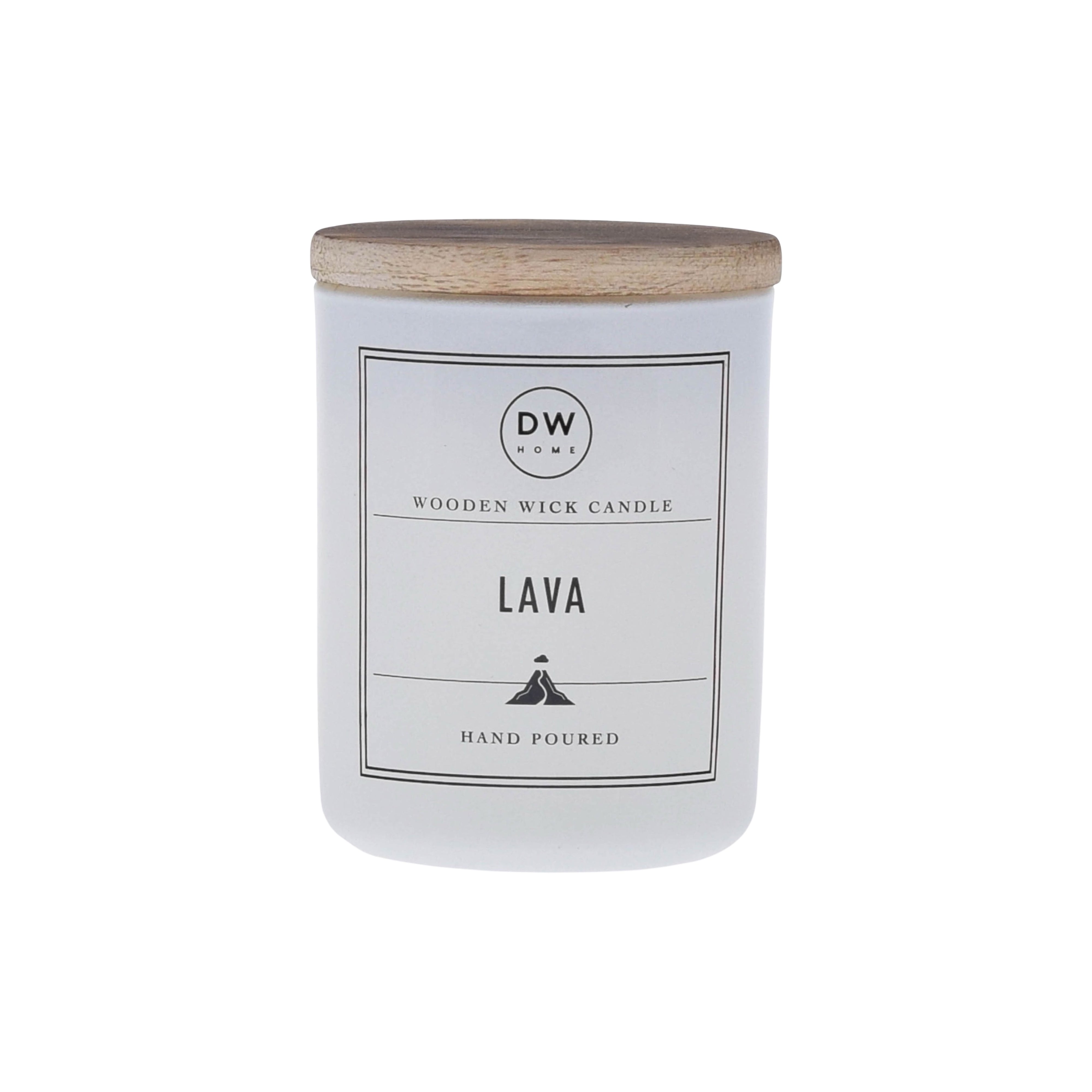 Lava | Wooden Wick Candle - Mini – DW Home Candles
