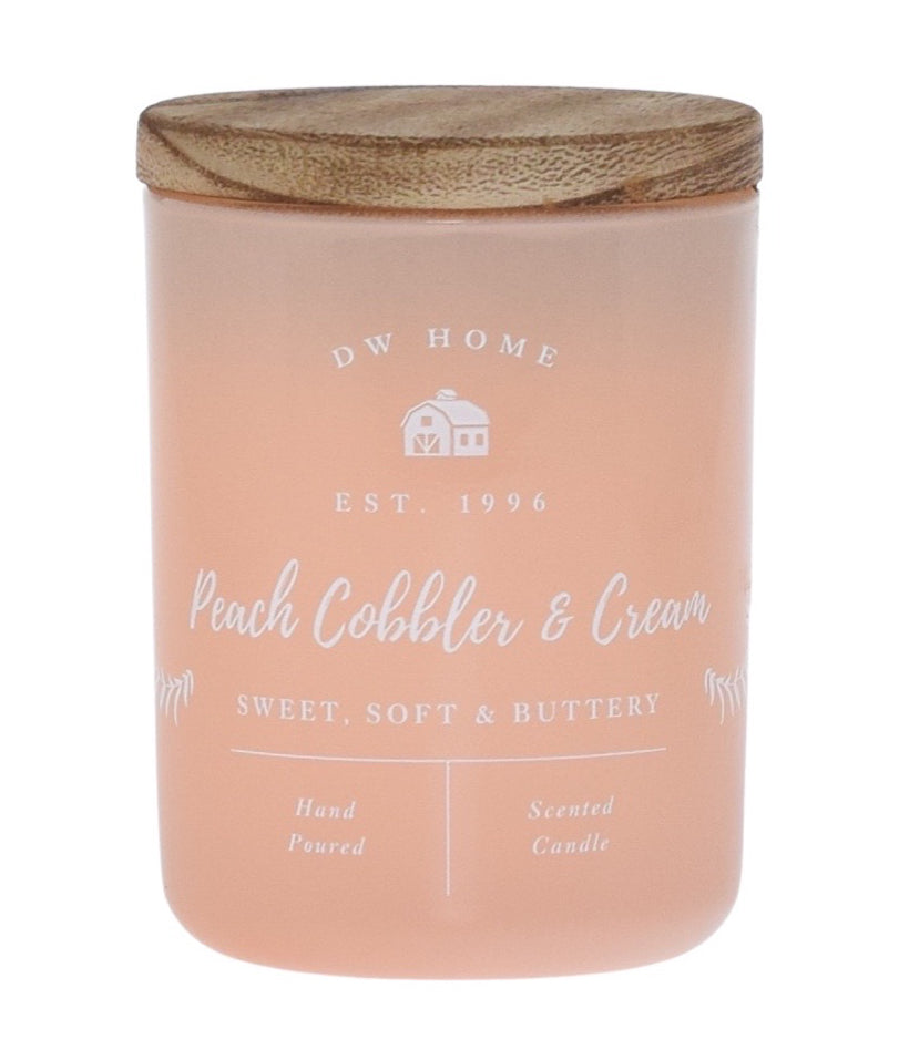 Peach Cobbler & Cream - Mini – DW Home Candles
